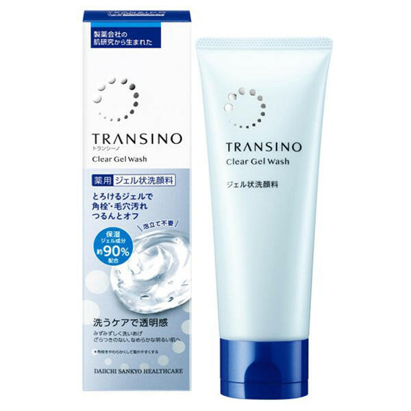 Transino Clear Gel Wash 110g - Glow & Refresh